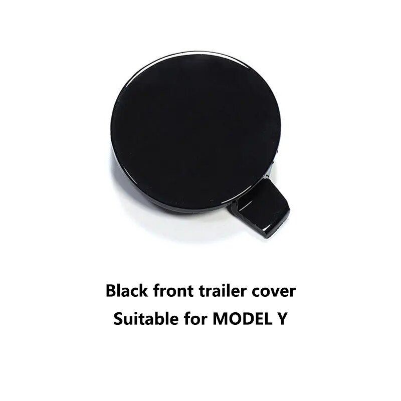 Автомобильный передний бампер, фаркоп, крышка, накладка на крышку прицепа, заглушка для Tesla Model Y, автомобильные детали, автомобильные аксессуары