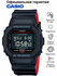 Наручные часы CASIO G-Shock, черный, красный