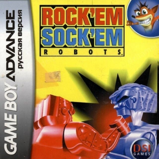 Картридж Game Boy Advance Rockem Sockem Robots GBА