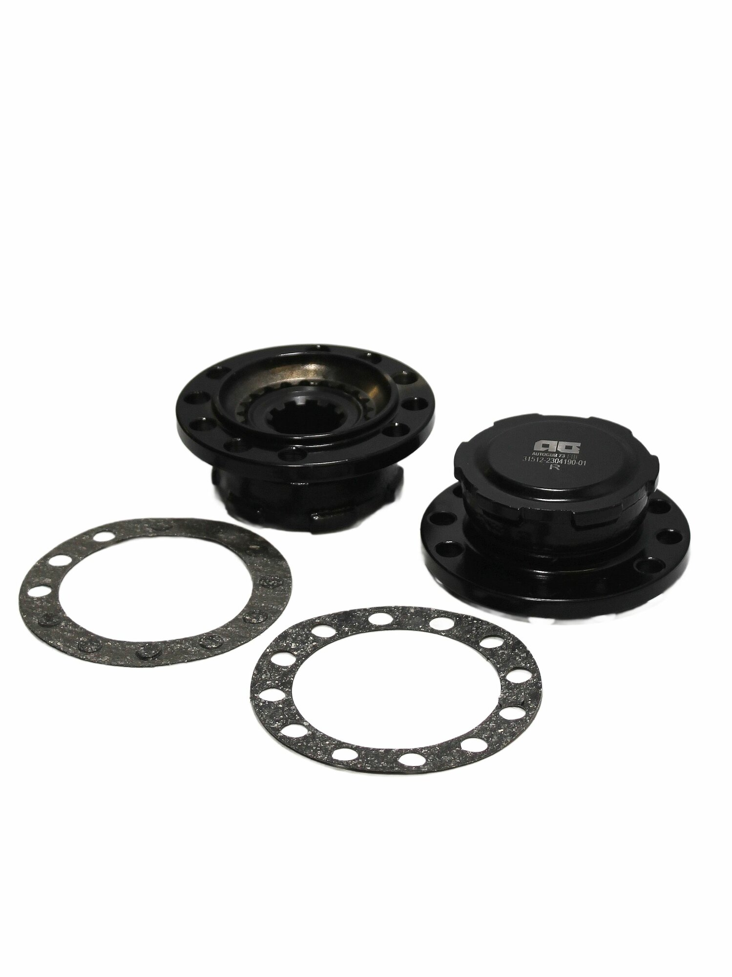 Муфта подключения переднего моста (хаб) для а/м УАЗ 2 шт. комплект, аналог трещётки, ручная