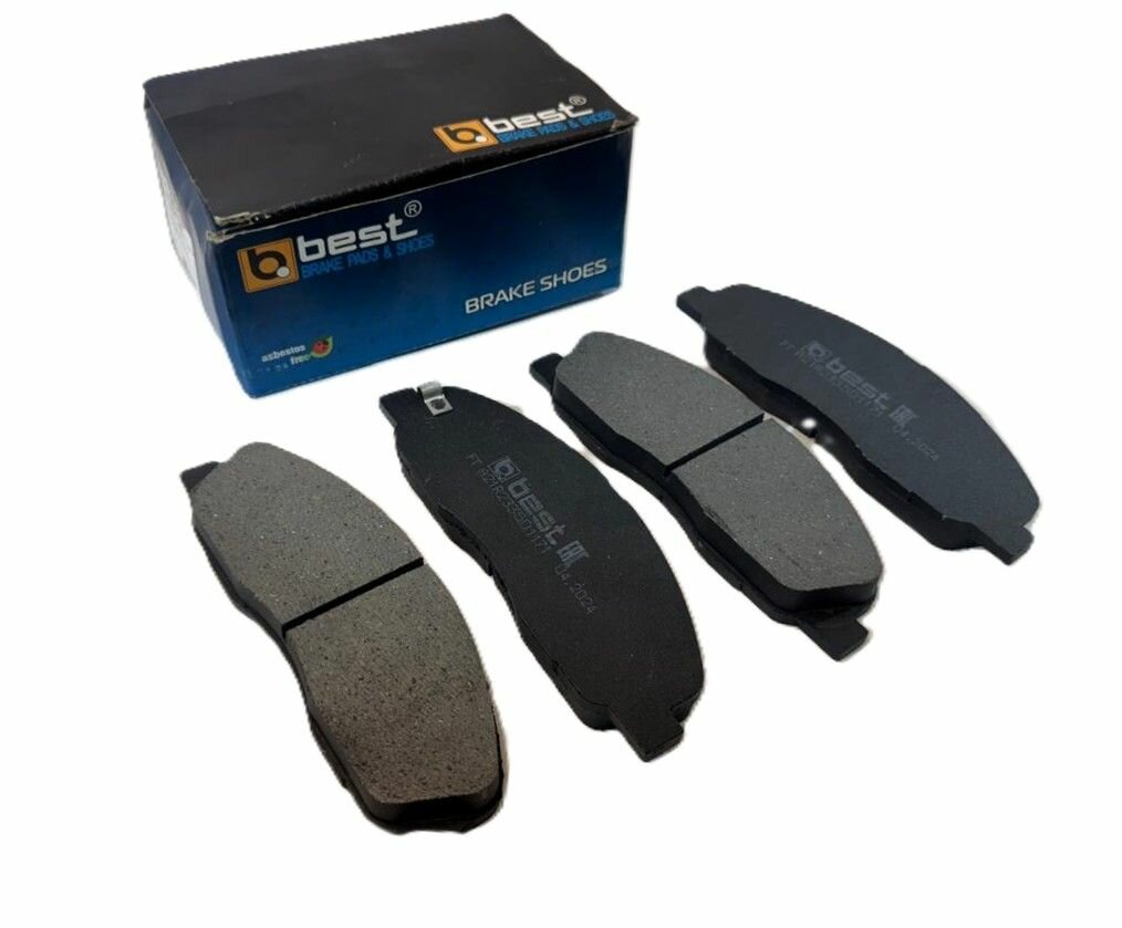 Колодки тормозные передние Газель Next. BEST Brake pads & Shoes Оригинал.