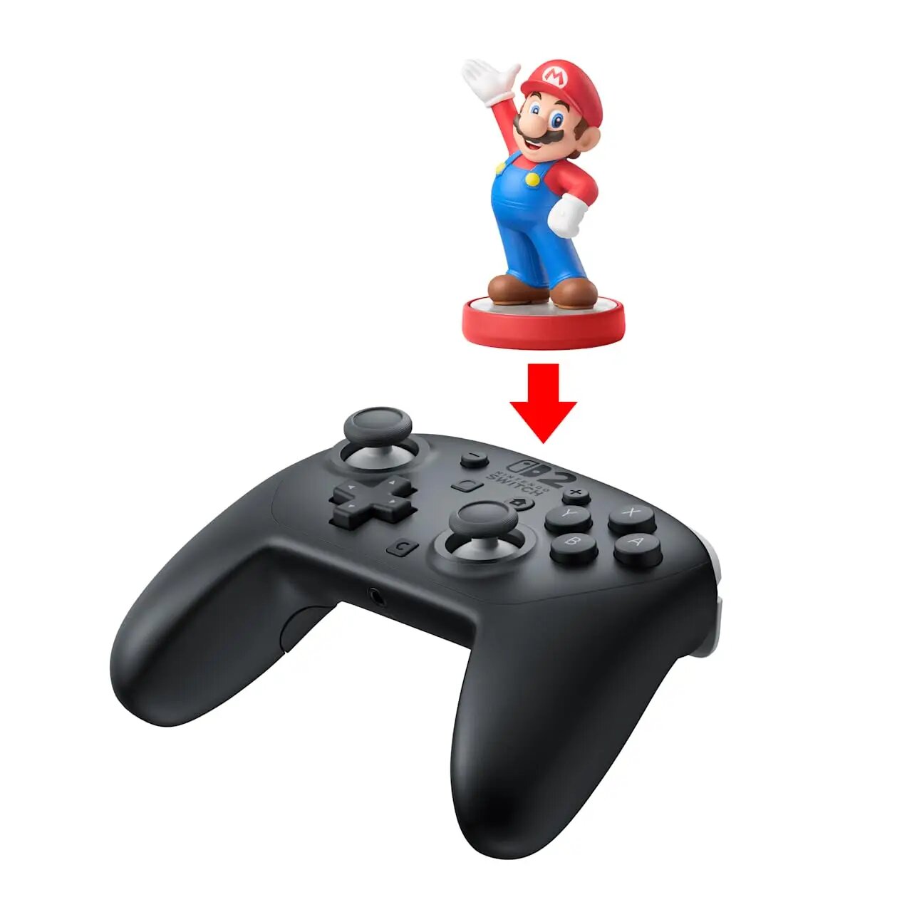 Nintendo Switch 2 Pro контроллер, черный — фото 1