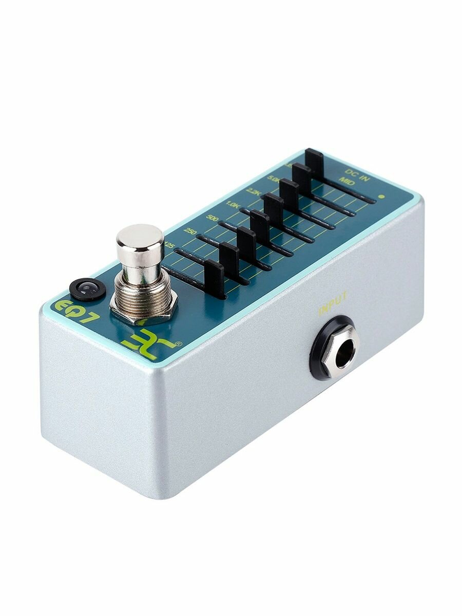 7-полосный эквалайзер, педаль эффектов для гитары, цельнометаллический корпус EQ7, True Bypass, 7-полосный эквалайзер для электрогитары, бренд ENO EX