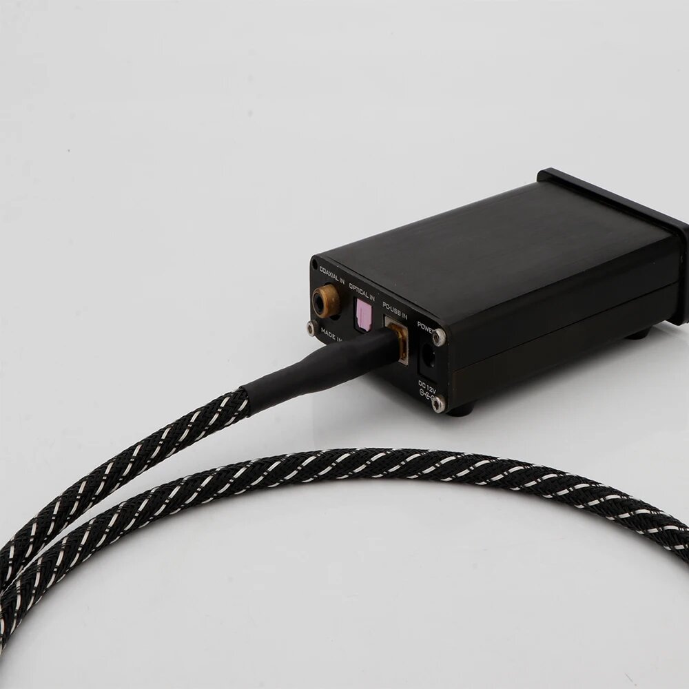 Hifi USB-кабель Тип A - Тип B Hifi Data Cable Для ЦАП Декодер Звуковая карта Аудиокабель ЦАП Линии передачи данных