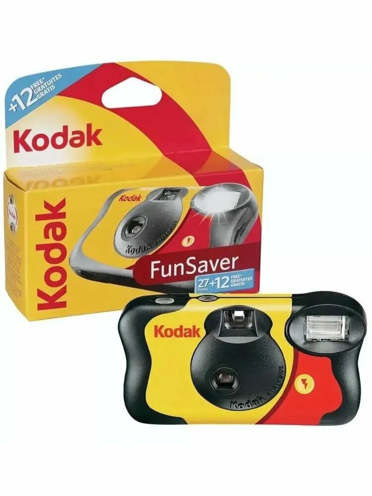 Фотоаппарат Kodak FunSaver Portra 800, одноразовый, со вспышкой