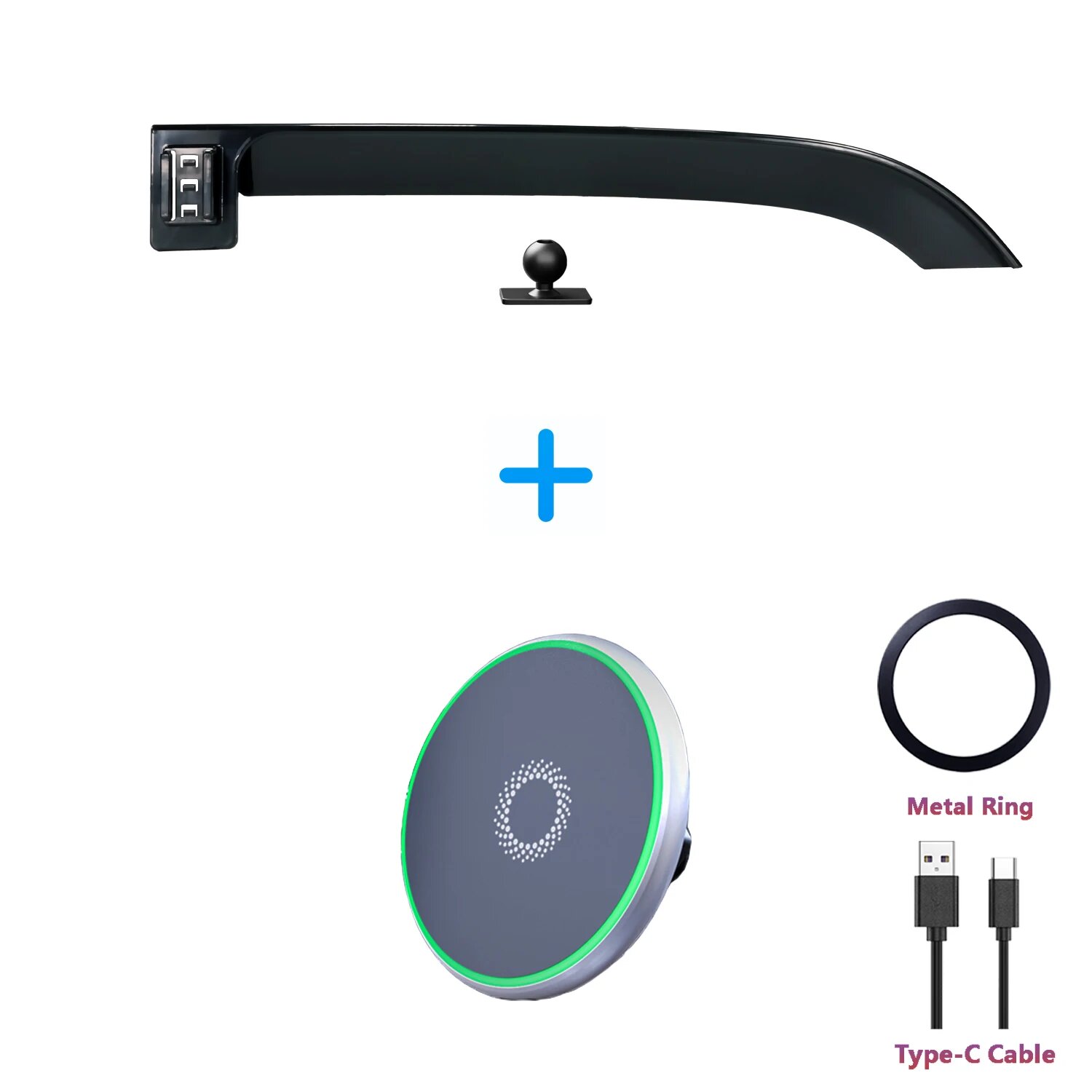 Автомобильный держатель для телефона Exeed RX 2023 2025, беспроводное зарядное устройство для мобильного телефона, магнитное крепление, автомобильные крепления MagSafe, аксессуары Exeed RX Base and holder 3