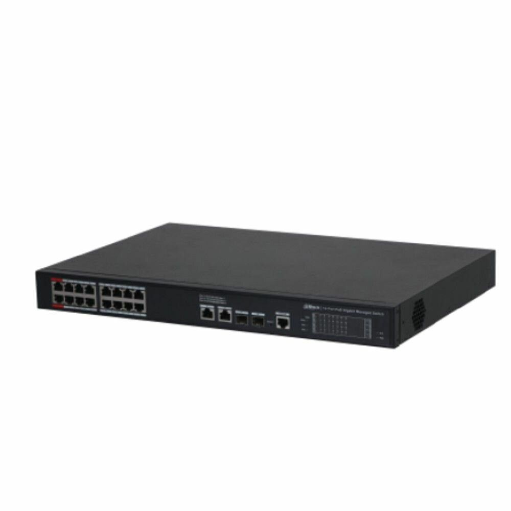 DAHUA DH-S4220-16GT-240 20-портовый гигабитный управляемый коммутатор с PoE, уровень L2