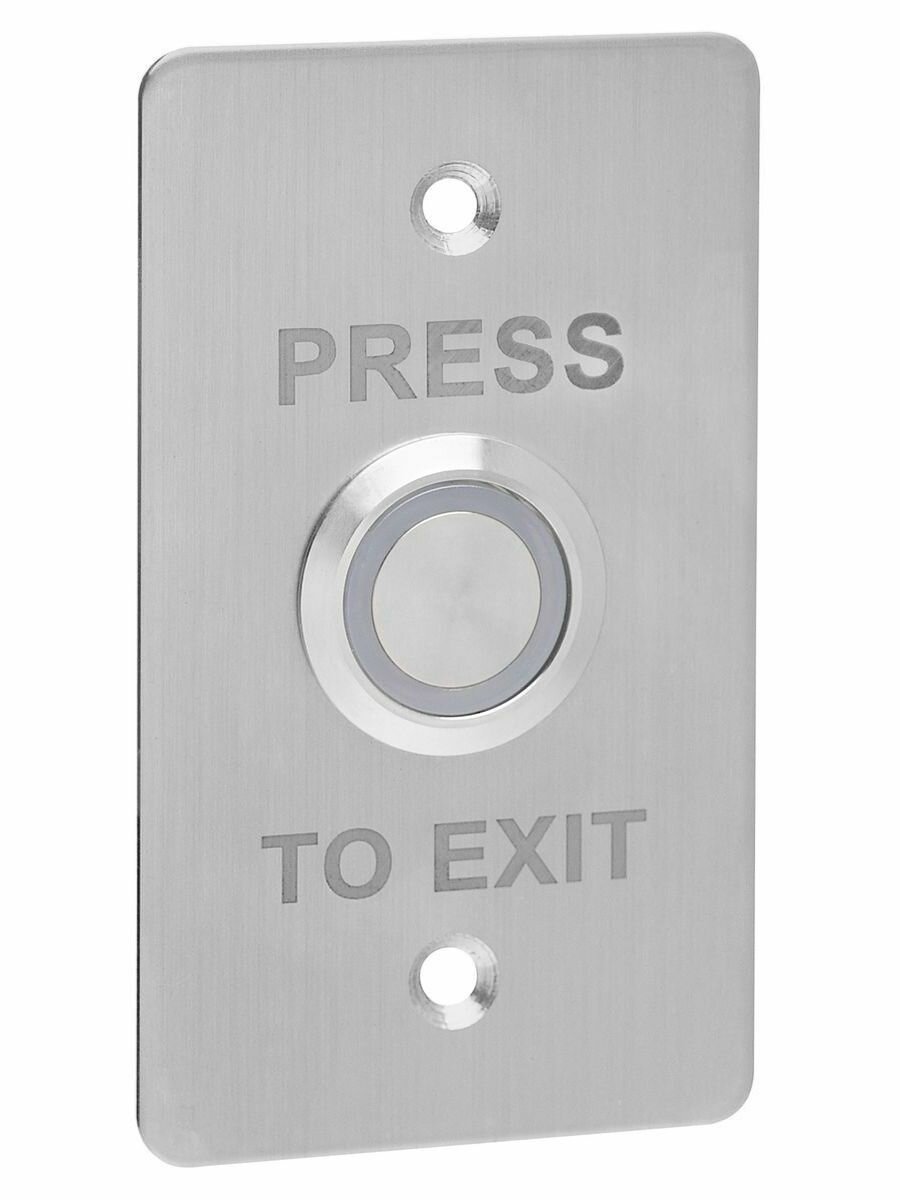 Кнопка выхода ЛКД-КВ-12-20 врезная, NO/NC/COM контакты.