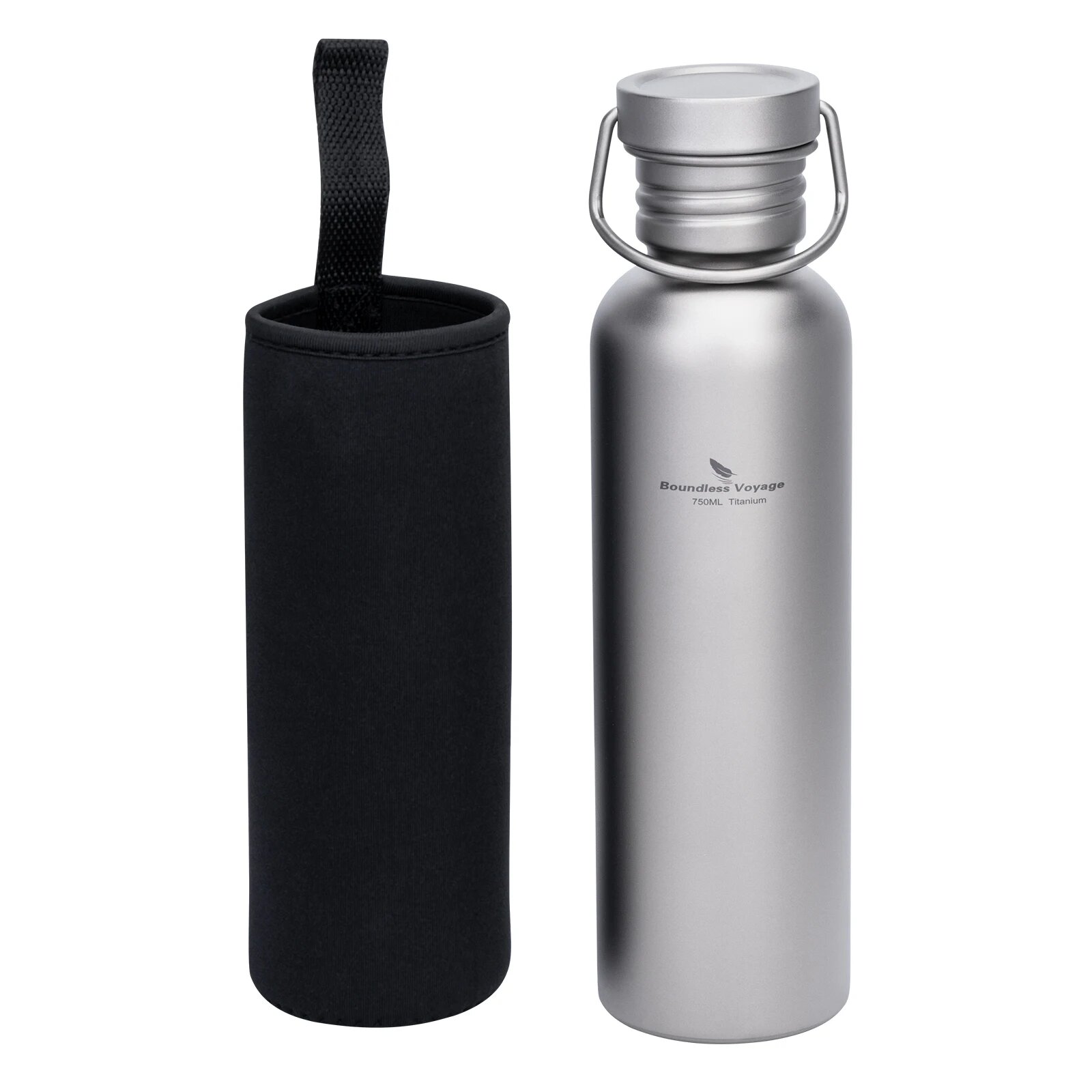 Титановая бутылка для воды Boundless Voyage 750ml, Color: 750ml ti3259c