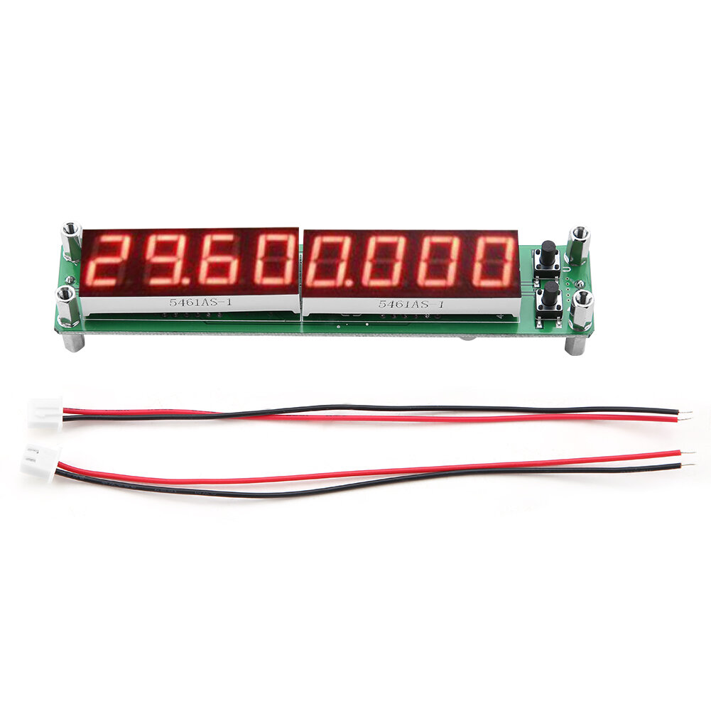 PLJ8LEDH RF -сигнал CORGET CORGET CORTER CYMOMETER TESTER модуль 0,1 ~ 1000 МГц (красный шрифт подсветки)