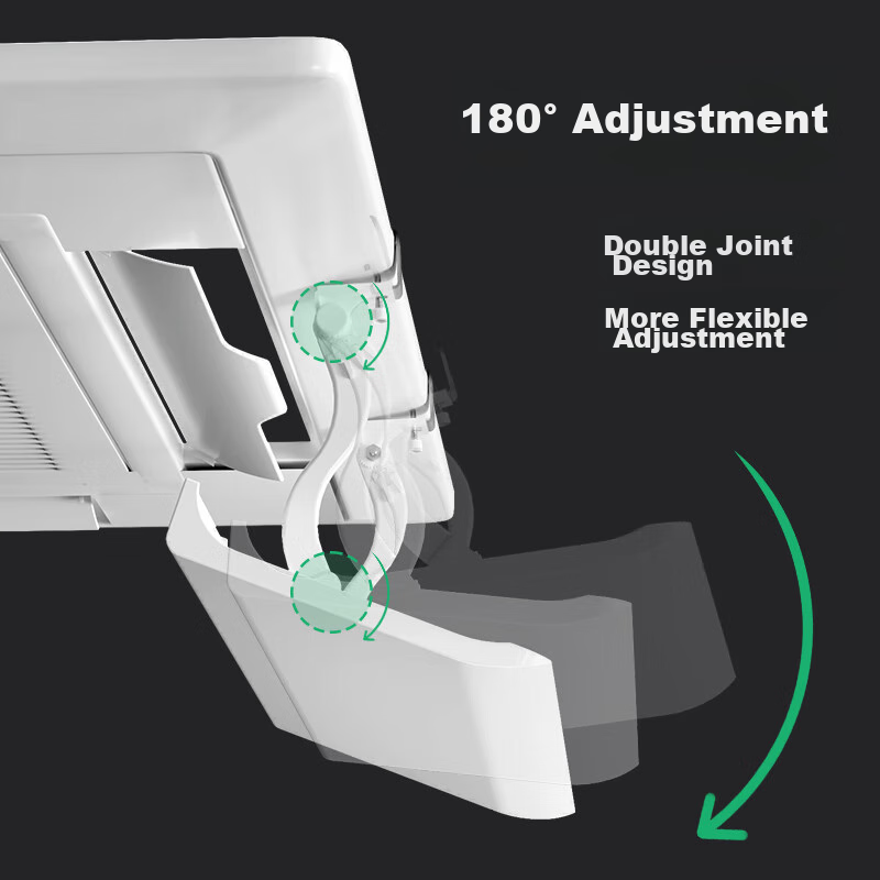 Xiaohuanghou Central Air Conditioning Wind Deflector, Air Guide Plate, Duct Machine, Ceiling-Mounted Unit, Office Air Conditioning Outlet Baffle, Wind Shield, Anti-Direct Blowing, Ceiling-Mounted Unit Universal, 58cm Clip-On Model