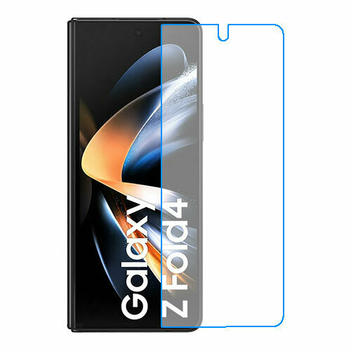 Скрин Мобайл защитный экран для Samsung Galaxy Z Fold4 - Folded из нано стекло 9H