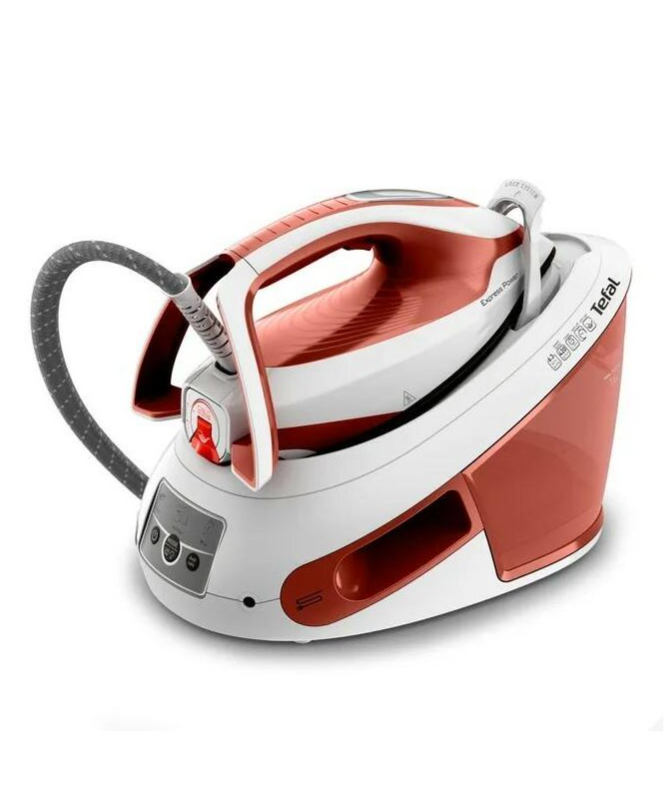 Парогенератор TEFAL SV8110E0, вертикальное отпаривание, 2400 Вт, красный