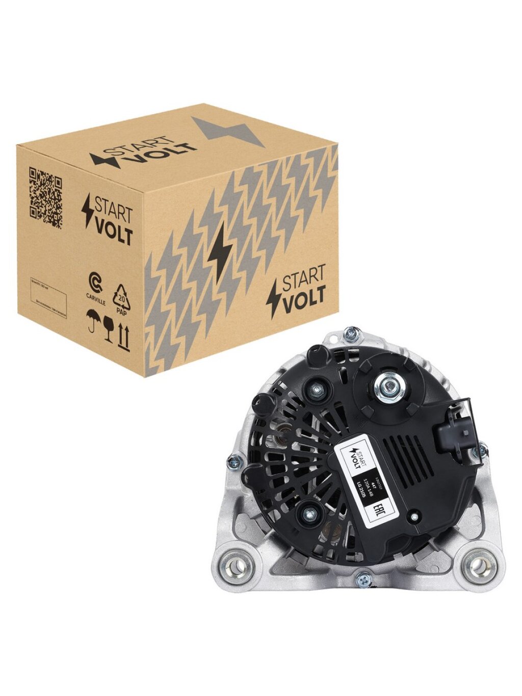 Генератор 120A STARTVOLT LG 2105