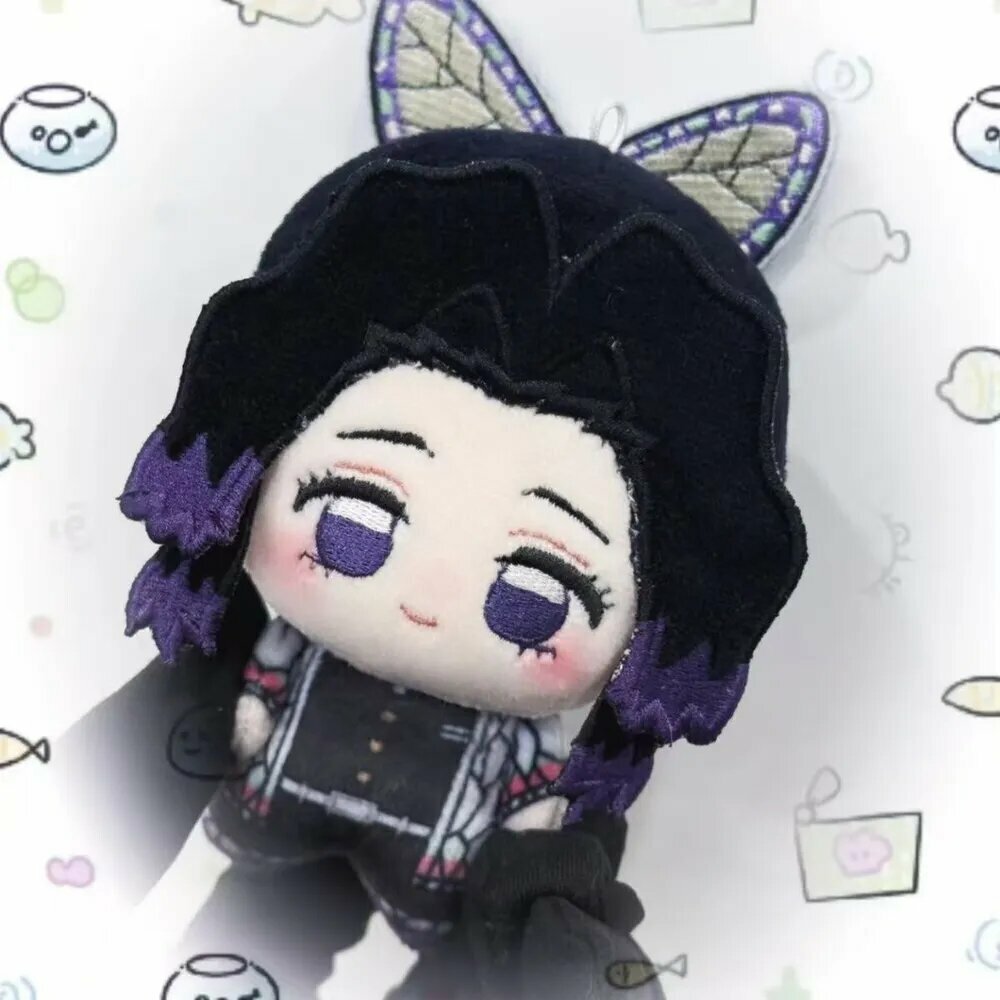 Игрушка мягкая аниме Клинок, Рассекающий Демонов Синобу Котё ; Demon Slayer Kimetsu no Yaiba Shinobu Kochou мягкая игрушка антистресс 10CM