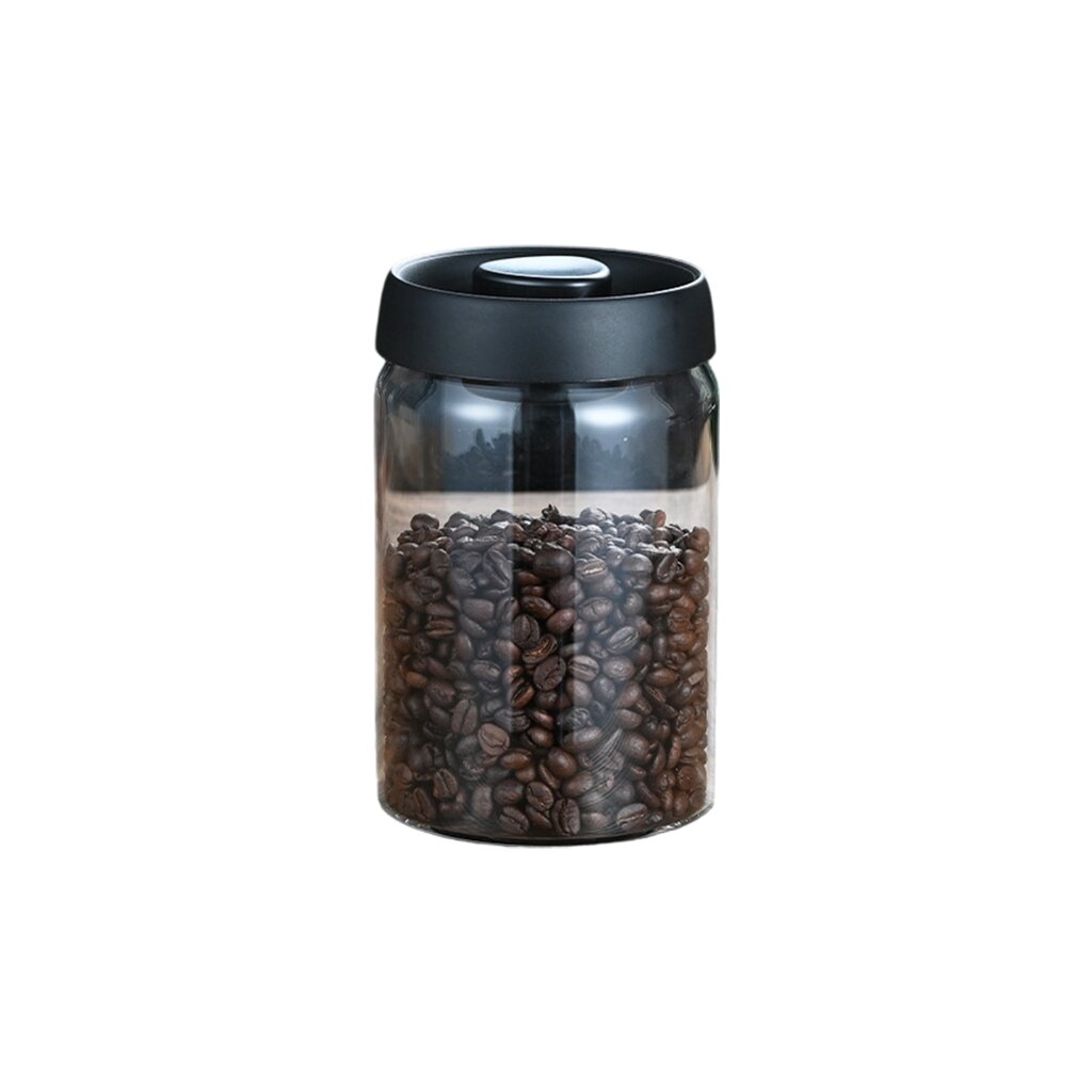 Прозрачный Кухонный Пресс Для Хранения Бутылок С Технологией Вакуумного Уплотнения, Органайзеры Для Порошка Кофейных Зерен