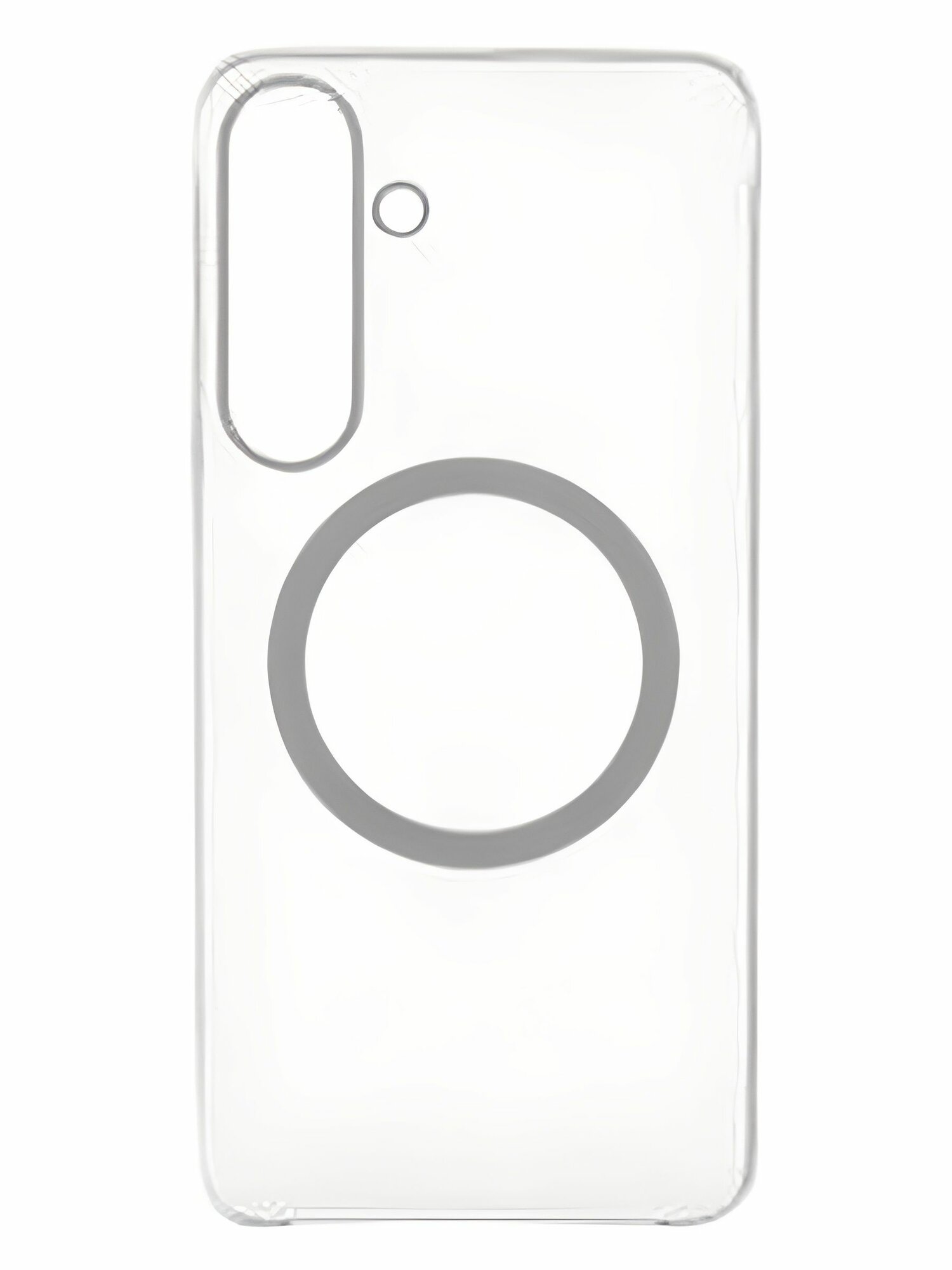 Чехол на Samsung Galaxy S25, Clear Magnet case c поддержкой беспроводной зарядки
