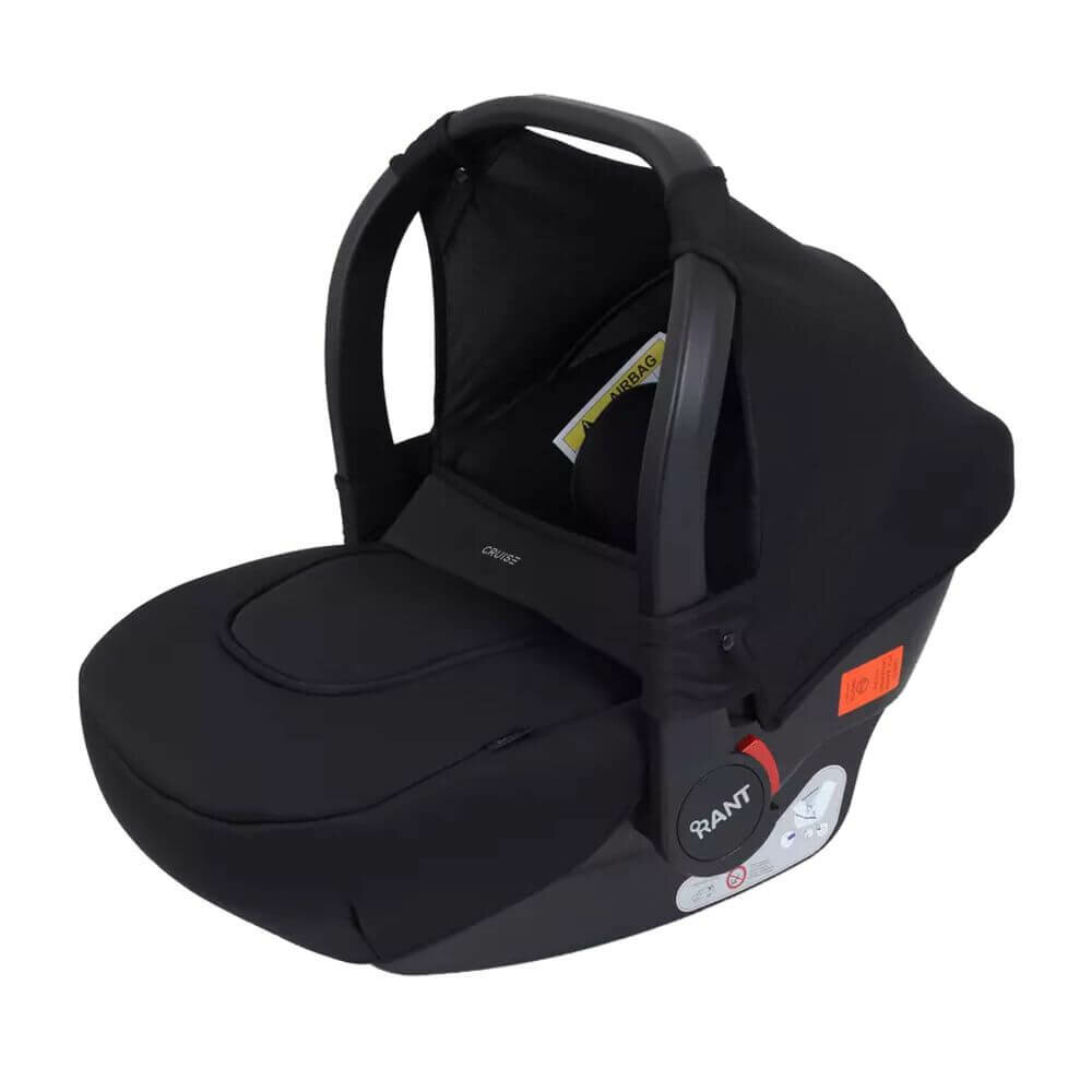 RANT Cruise, автолюлька до 1 года гр.0 (0-13 кг), цвет Black
