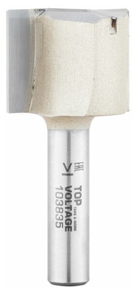 Фреза пазовая врезная Z2+1 D=24x20x52 S=8 TOPVOLTAGE 103835