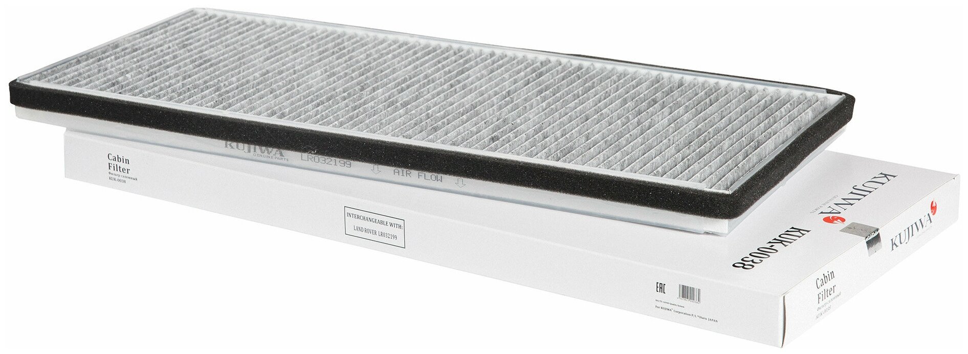 Фильтр салона угольный LAND ROVER/ BMW X5; X5 E53; X5 (E53); Range Rover KUK0038 KUJIWA LR032199
