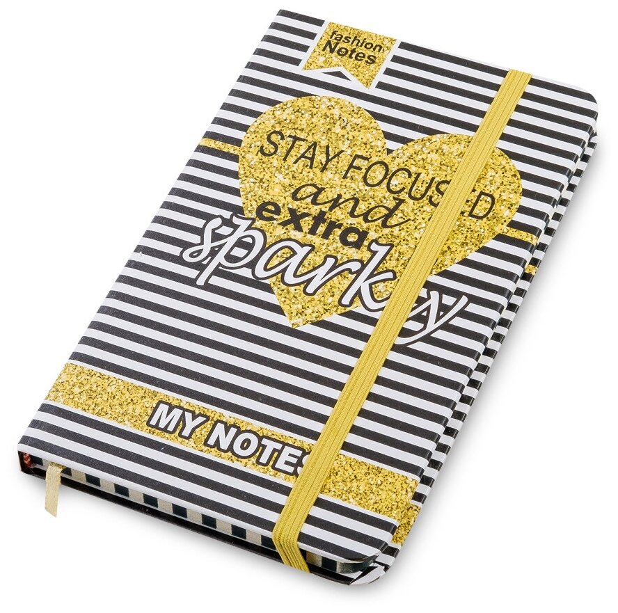 BM-34/4 Блокнот мал. 'Полосатый стиль' (твердая обложка)