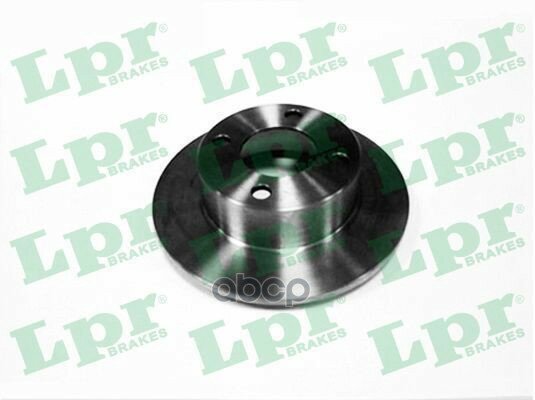 Диск тормозной! задний Audi 80/90/100 1.6-1.9TD 86> Lpr арт. A1101P