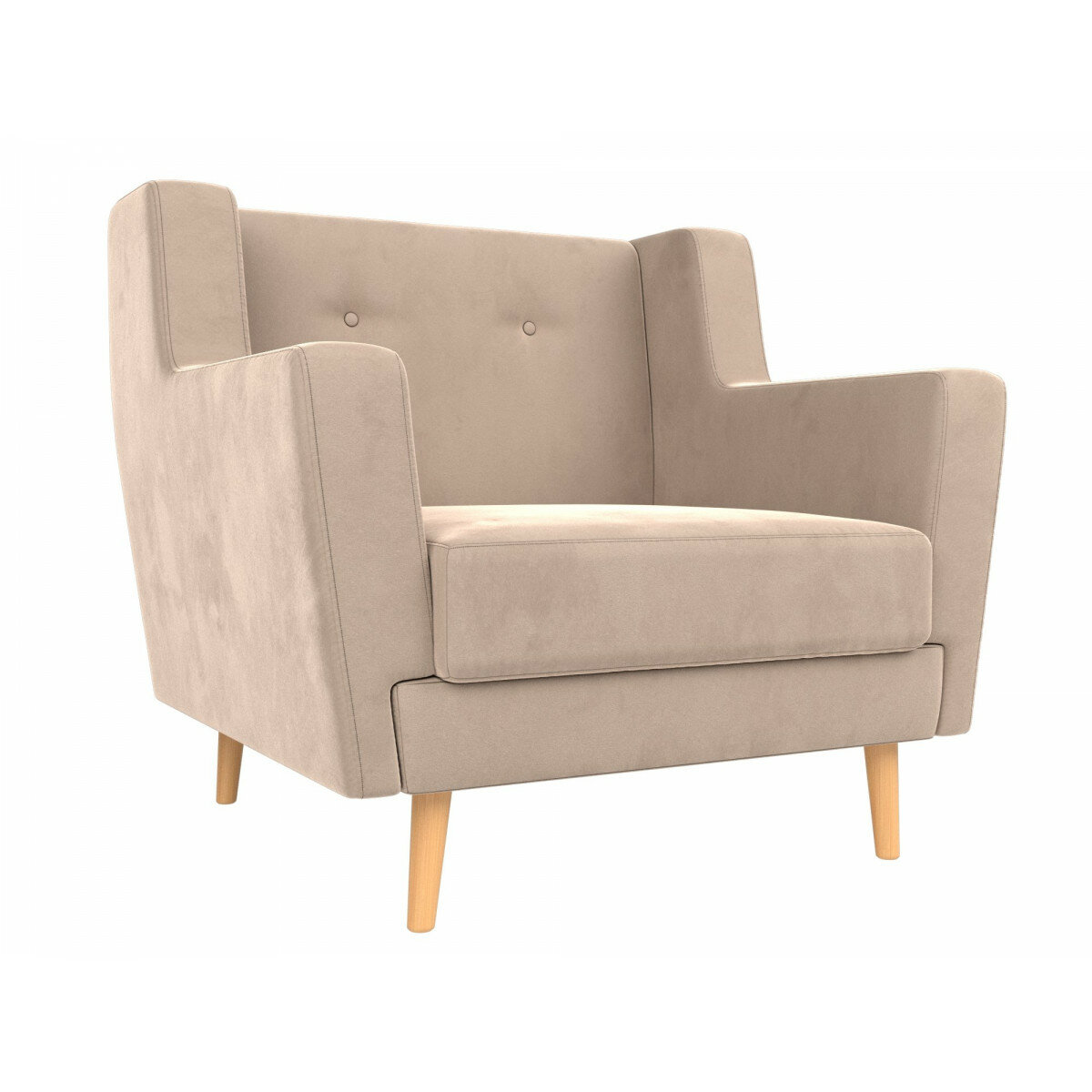 Кресло Брайтон, Велюр, Модель 108864