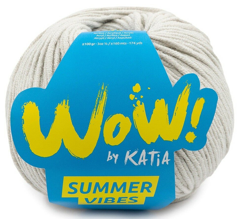 Пряжа #1334.81 Wow - Summer Vibes 100 г 160 м Katia