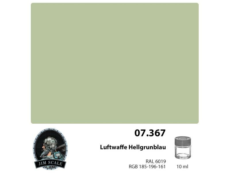 Спиртовая краска Jim Scale Luftwaffe Hellgrunblau, 10 мл