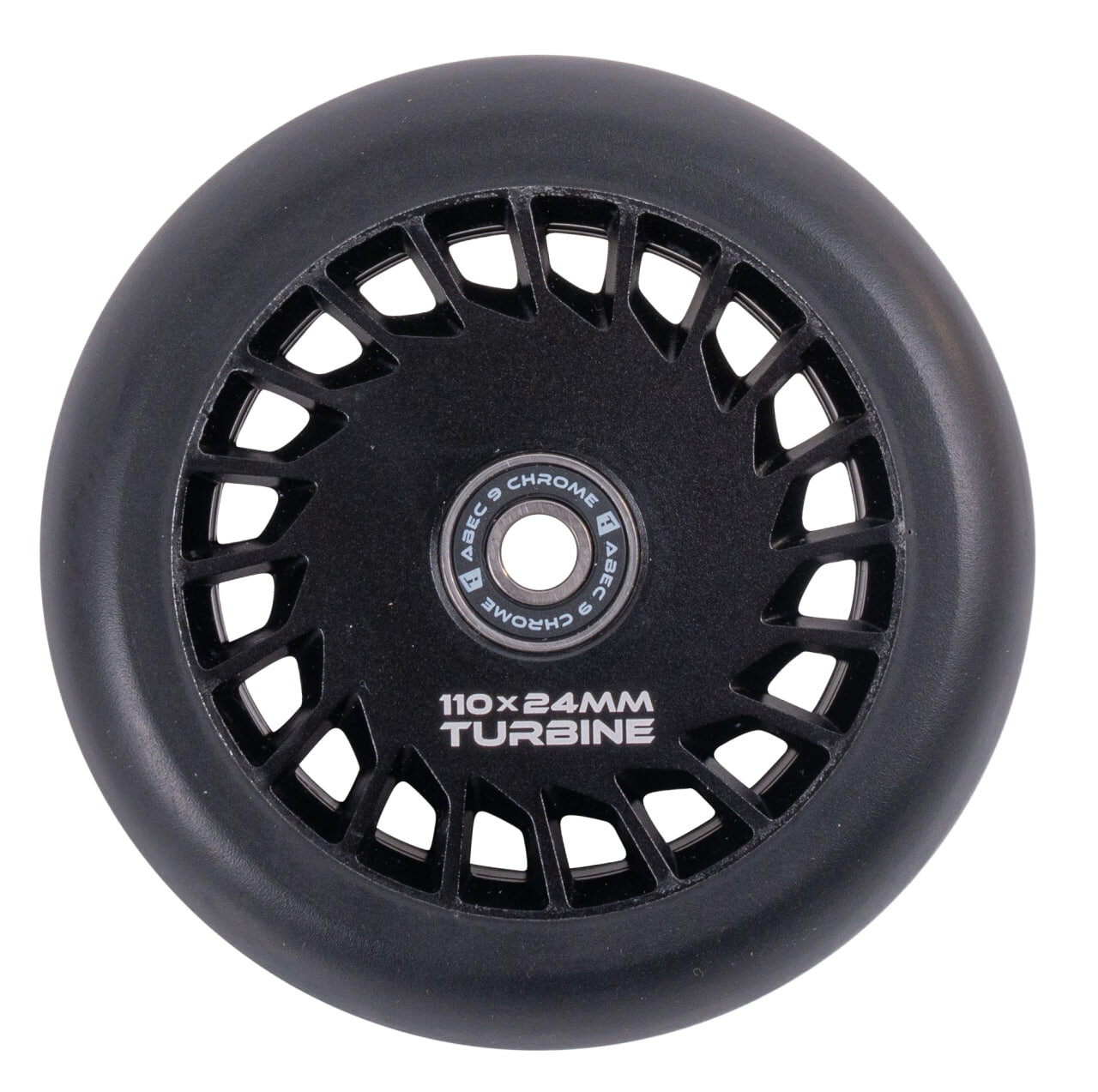 Колесо для трюкового самоката Tech Team TT 110*24 мм. Turbine Black