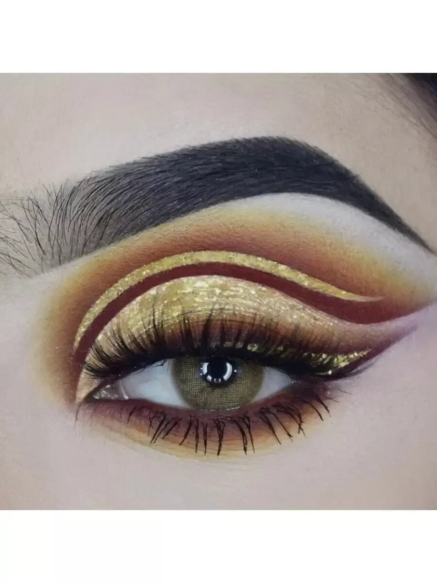 Цветные линзы Сloud Brown -4