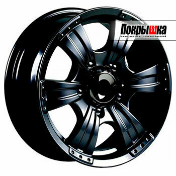 Диски литые SKAD Рейнджер 7.0х16/5х139.7 D98.5 ET40.0, Черный матовый