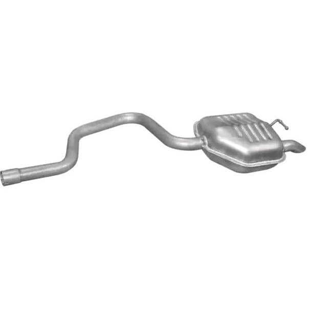 Глушитель выхлопных газов конечный, POLMOSTROW 08.615 (1 шт.)