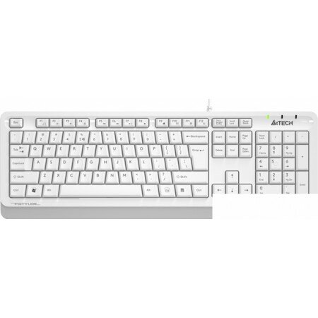 Клавиатура A4Tech Fstyler FKS10 (белый/серый)