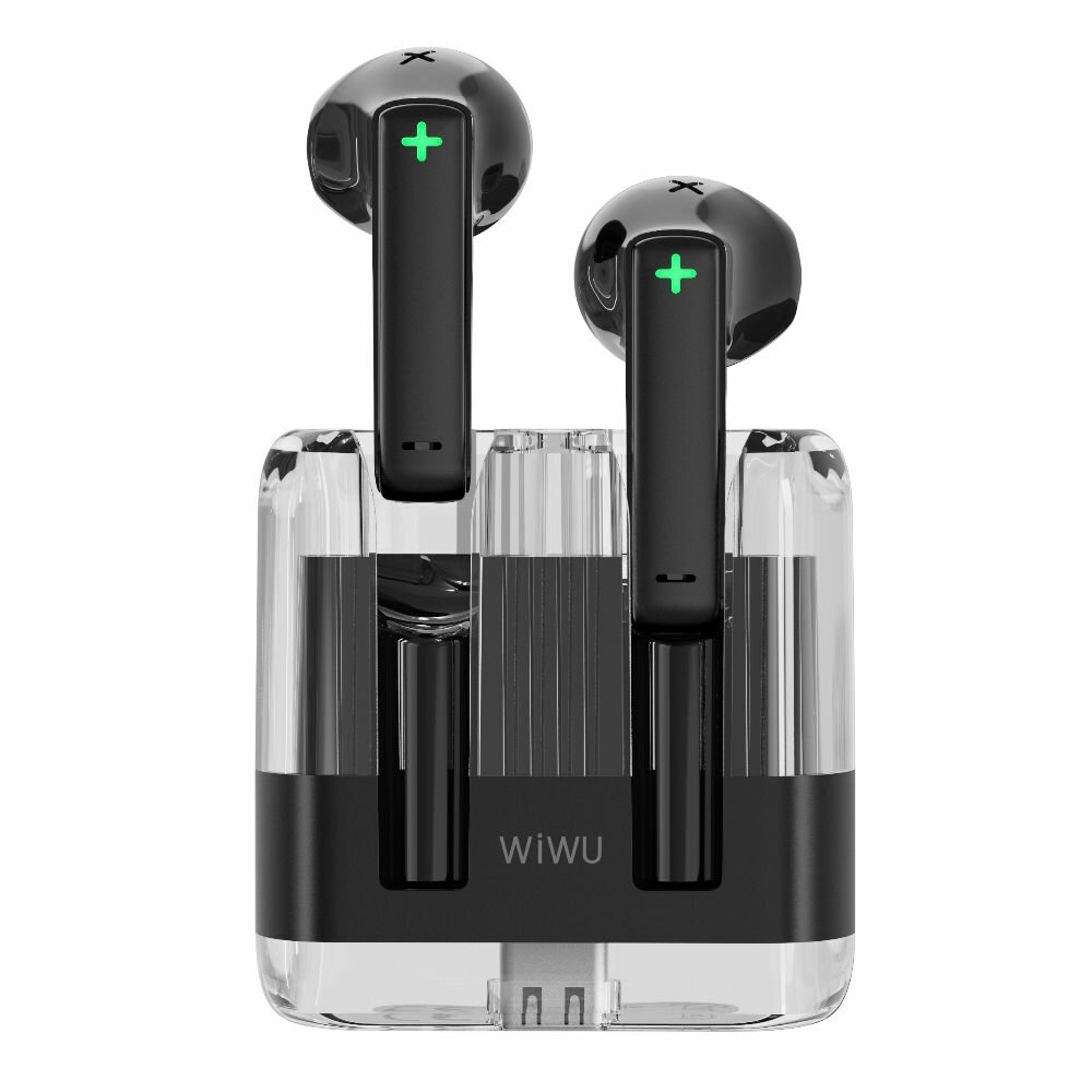 Беспроводные наушники WiWU T21 Crystal с шумоподавление ENC