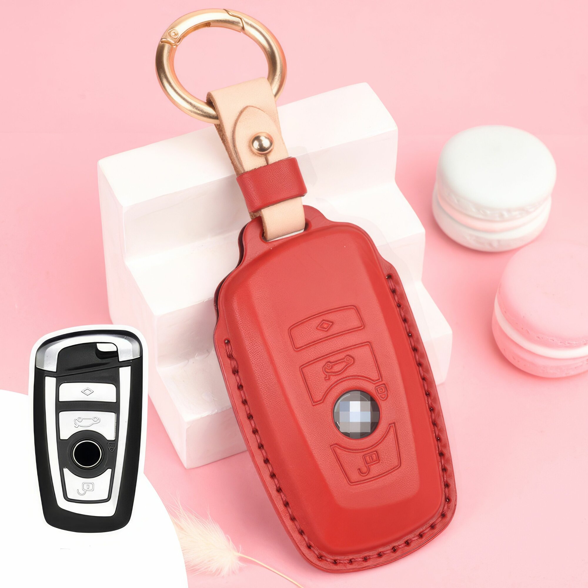 Чехол для ключа BMW 2009+ 4 кнопки