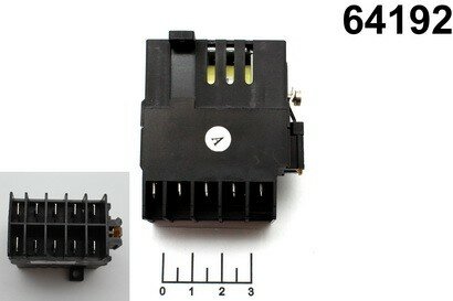 Кнопка для станка 220/16 220V 16A DZ07B (DKLD) 10 контактов (№275)