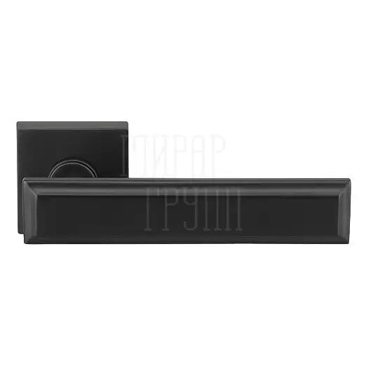 Дверные ручки на розетке Archie Genesis "LISO" L040 черный