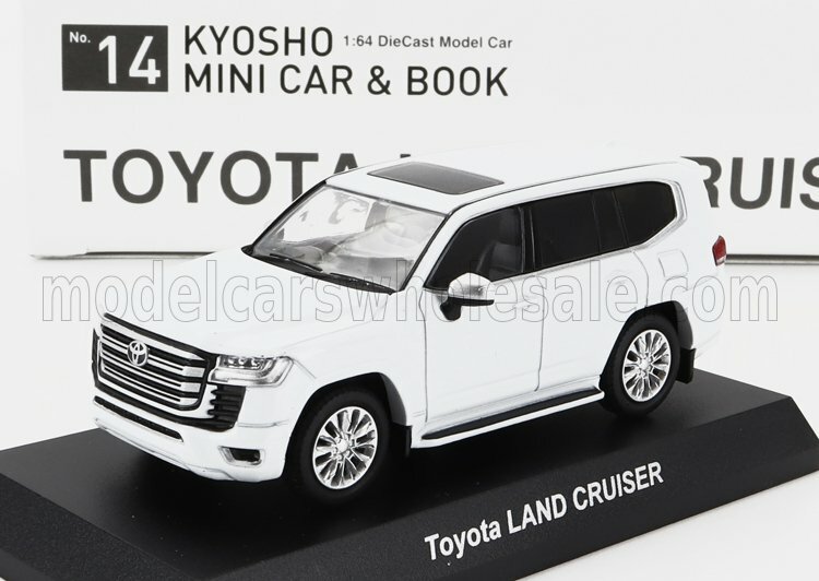 Модель коллекционная KYOSHO Toyota land cruiser zx 2021, white (длина модели 6-10 см)
