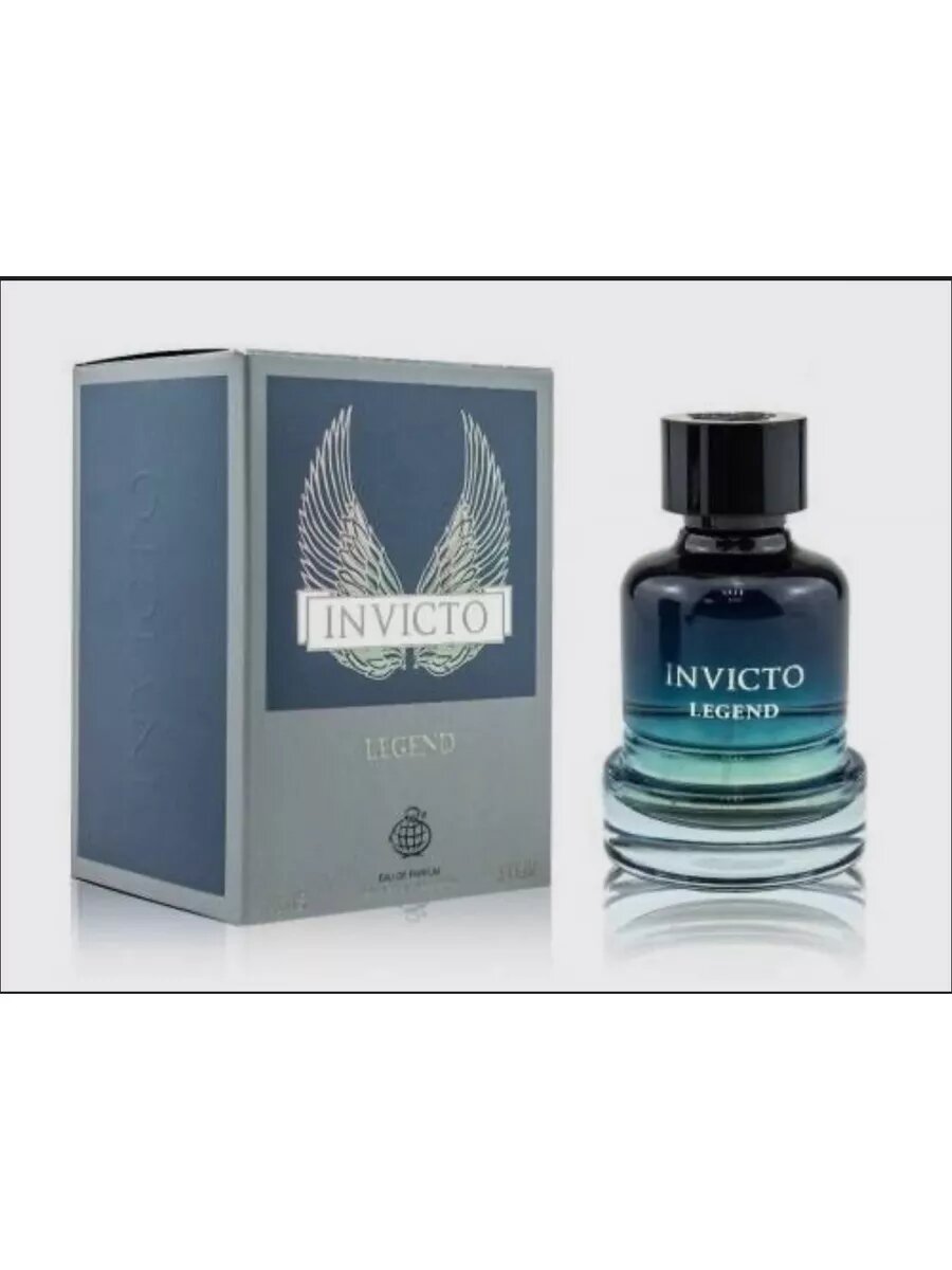 Парфюмерная вода INVICTO "LEGEND", мужской, 100мл, фужерный, рефилл