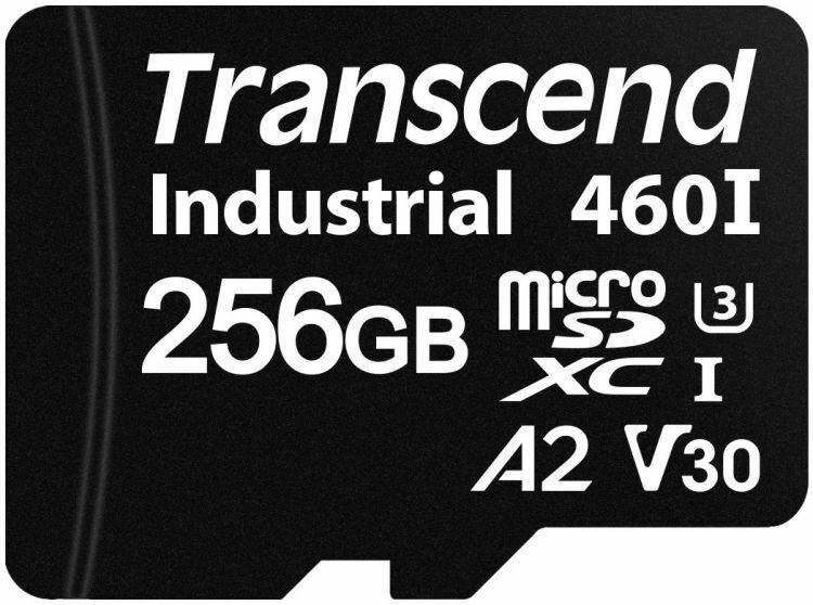 Карта памяти Transcend емкость 256 ГБ, класс скорости V30, U3, для видеозаписи
