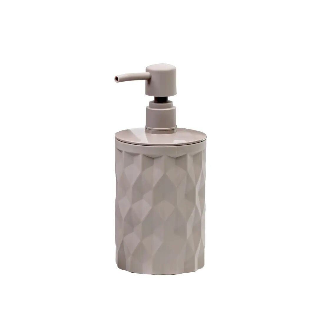 Дозатор для жидкого мыла Fixsen Diamond Beige FX-462-1 цвет бежевый
