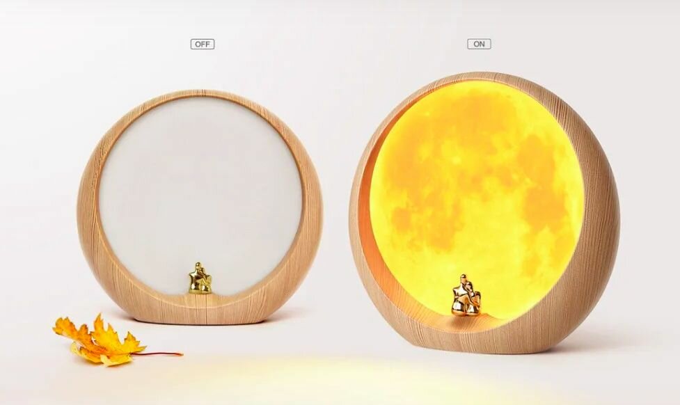 Декоративный сенсорный Ночник -светильник Луна Moon USB настольная лампа