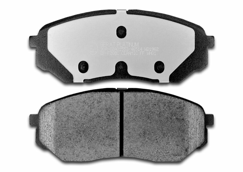 Тормозные колодки BP-F208C (передние) Platinum