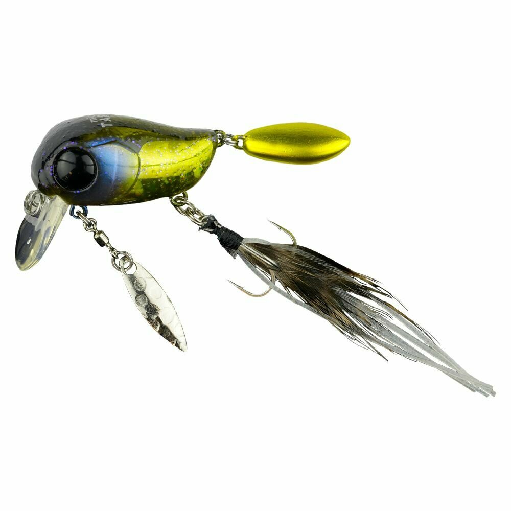 Воблер кренк на щуку/на головля/на судака/на окуня/на форель JACKALL Micro Tappy цв. katsu moebi shad