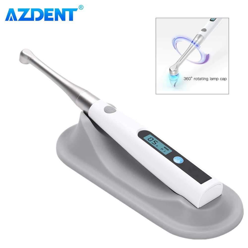 AZDENT Светодиодная полимеризационная лампа 1 секунда EU Plug 100-240V