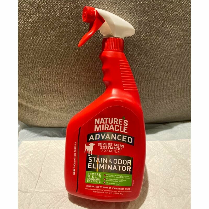 Nature's Miracle Спрей для собак от обрастания и неприятного запаха, Премиум-класса, 946 мл