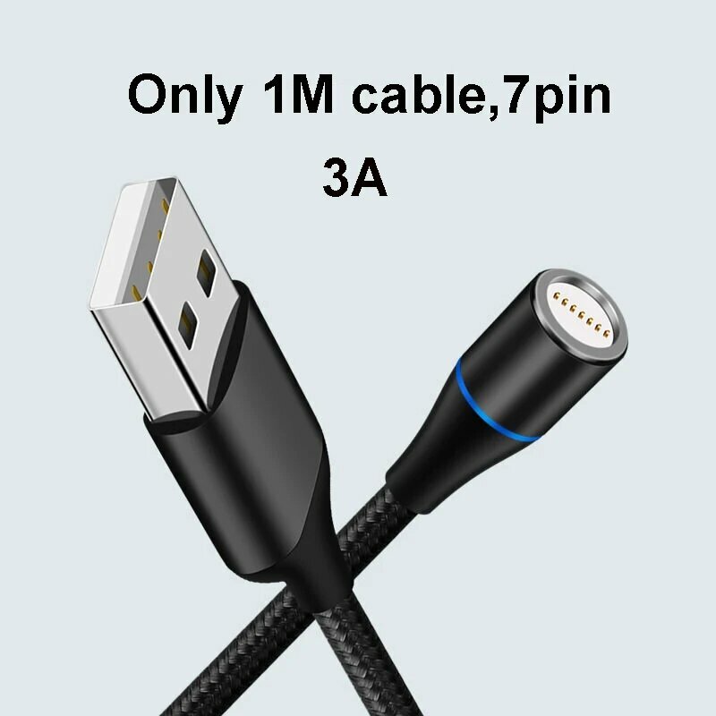 Магнитное зарядное устройство Micro Usb кабель для iphone Usb Тип C адаптер для cable(no tips)