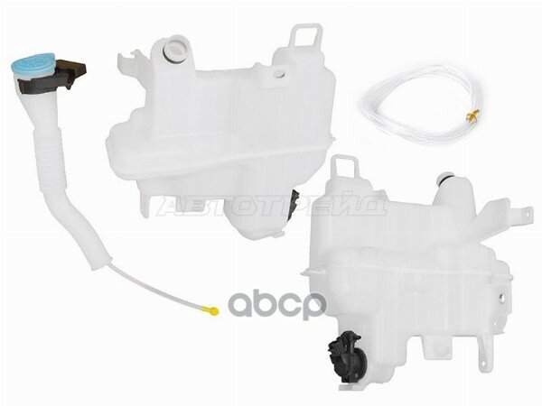 Бачок омывателя Mazda 3 13-16 / 6 12-15 (Насос омывателя/ С горловиной/ 1 мотора (малый)) Sat арт. ST-MZV9-101-D0