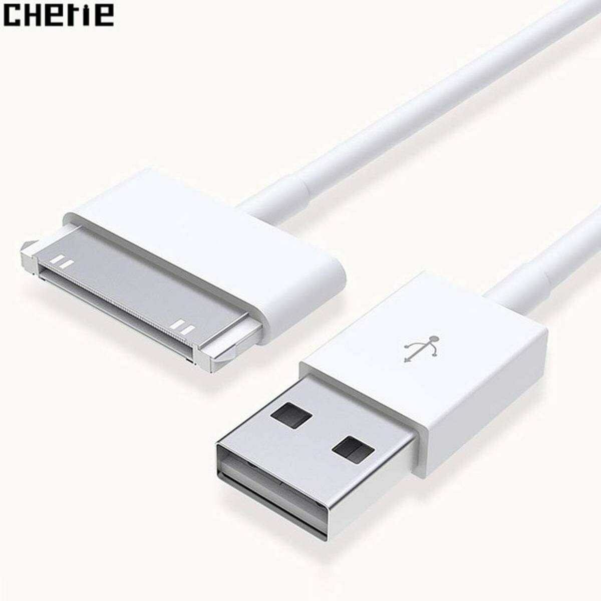 Cherie USB-кабель для быстрой зарядки iPhone 4 S 4S 3GS 3G iPad 1 2 3 iPod Nano itouch 30-контактный адаптер для зарядного устройства Cargador Kabel